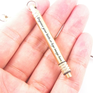 Personalized Toothpick Custom Brass Toothpick Engraved Stainless Steel ...