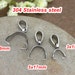 20pcs of 5x17mm Surgical Stainless Steel Pinch Bail Connector for ...