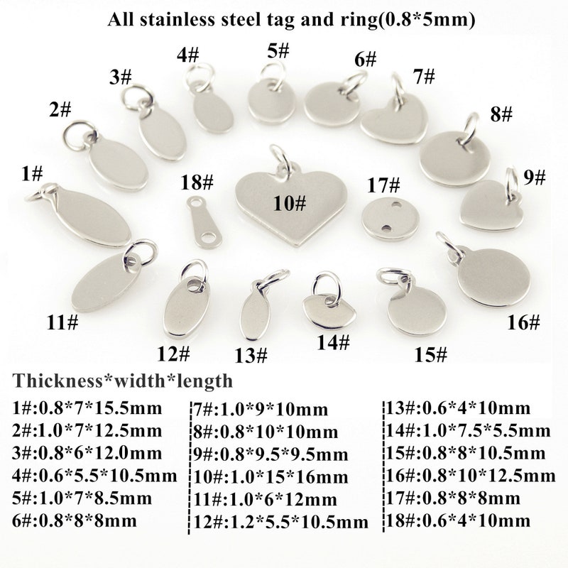 Custom Jewelry Tags - Etsy