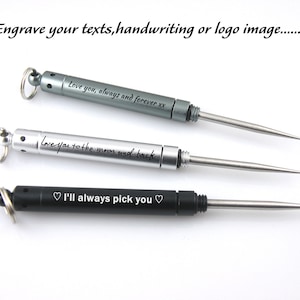 Personalized Toothpick Custom Black Toothpick Engraved Stainless Steel ...