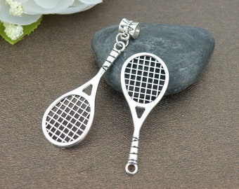 Tennis racket charm | Etsy