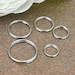 100pcs of 16mm Stainless Steel Split Rings Key Rings,small Rings(9 Size ...