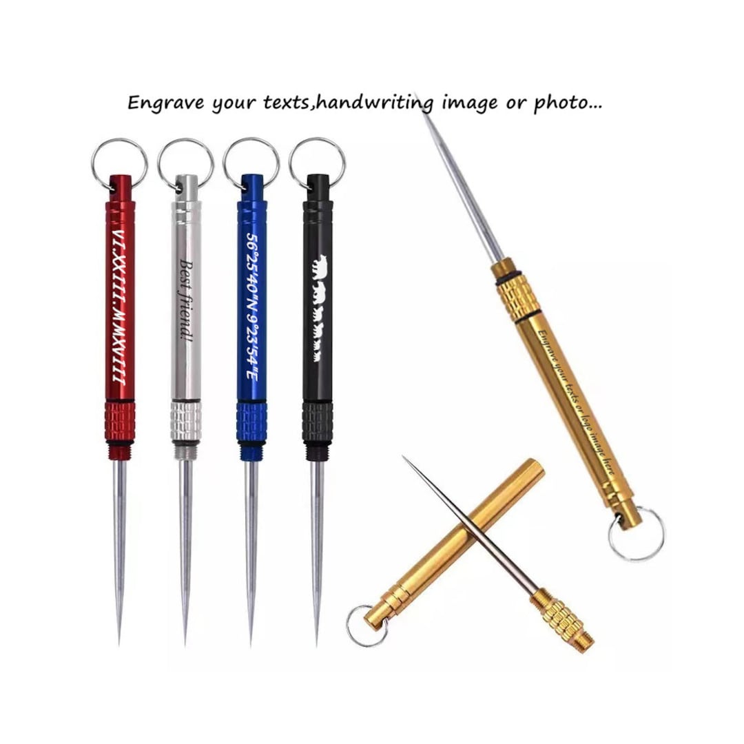 Personalized Toothpick Custom Gold Toothpick Engraved Stainless Steel ...