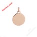 Gold Stainless Steel Blank Stamping Discs,personalized Disc,rose Gold ...