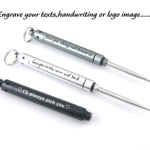 Personalized Toothpick Custom Black Toothpick Engraved Stainless Steel ...