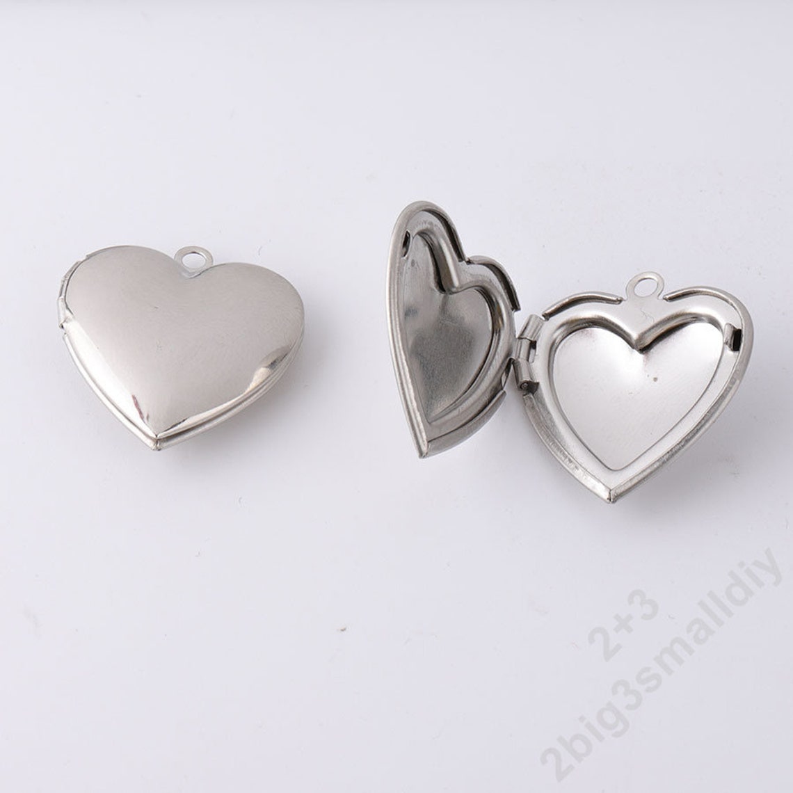 Stainless Steel Blank Stamping Heart Shape Locket,rose Gold Blank Heart ...