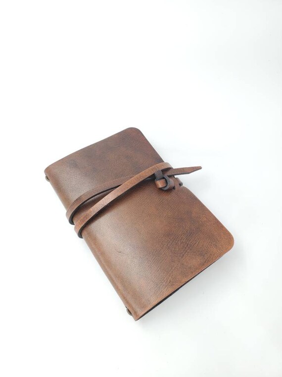 Handmade Leather Journal Cover Venture Journal Diary Cover | Etsy