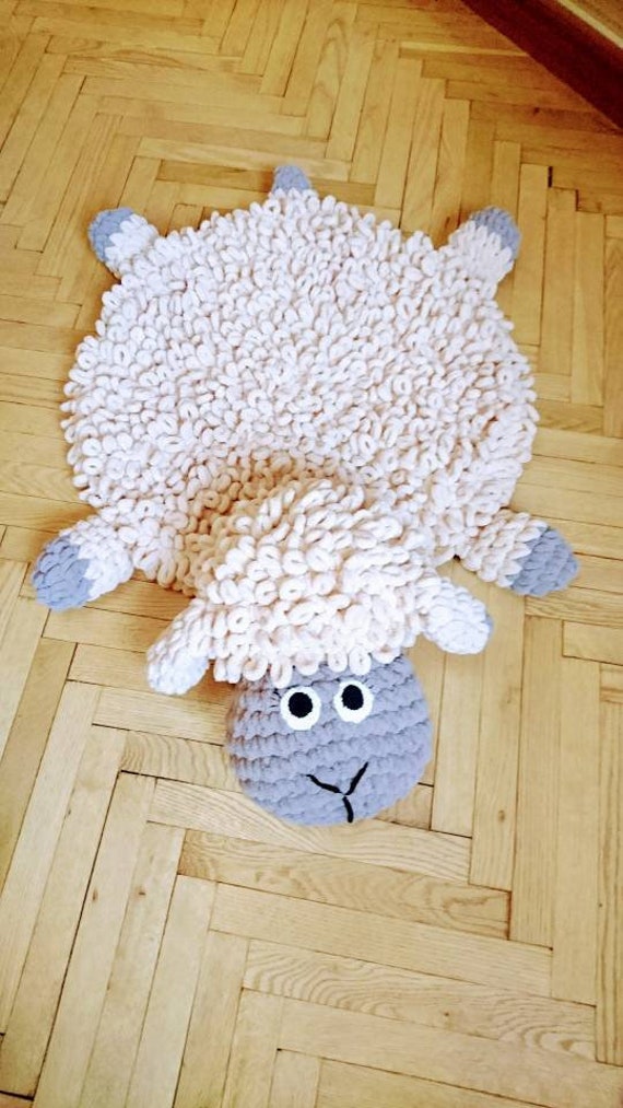 Fluffy & Extra Soft Nursery Baby Rug Baby Shower Sheep Lover | Etsy