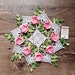 Roses Doily Lace Coffee Geometric Coster in Shabby Cottage Style ...