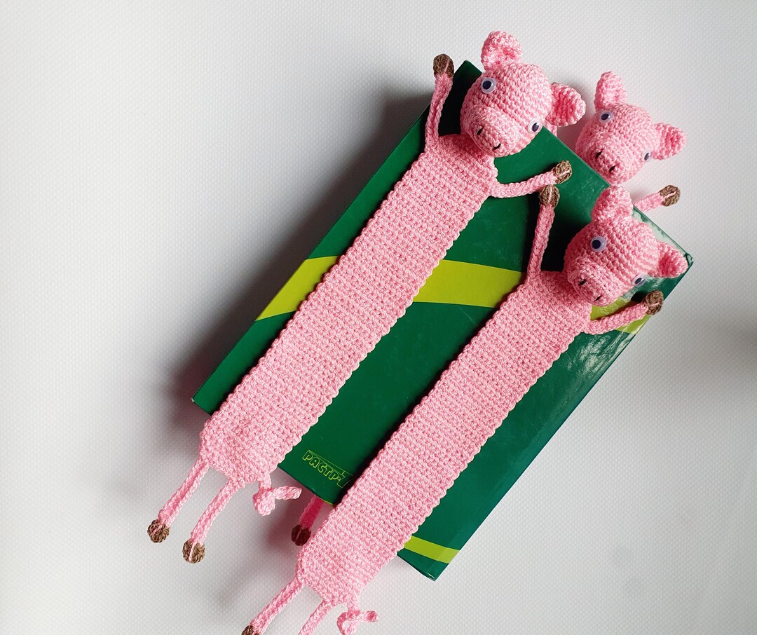 Pig Bookmark Cute Bookish Ships From the USA. Gift for Girls and Boys ...