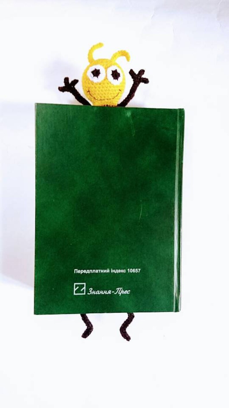 Crochet Bee Bookmark: Funny Animal Book Lover Gift - Etsy
