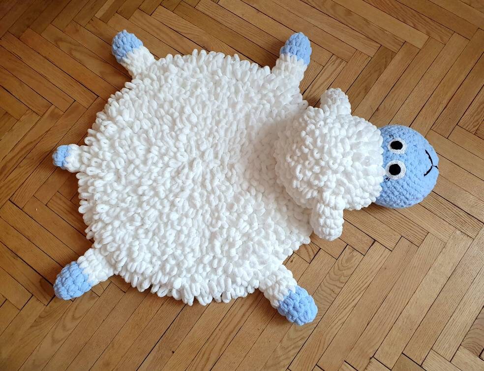 Fluffy & Extra Soft Nursery Baby Rug Baby Shower Sheep Lover - Etsy