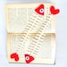 Valentine Crochet Bookmark Fish Bone - Unique Relations Gift for Him ...