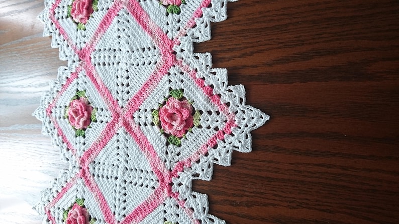 Table Centerpiece Crochet Doily French Decor Housewarming - Etsy