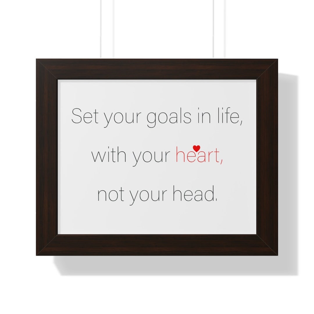 Framed Horizontal Inspirational Empowering Saying, - Etsy Israel