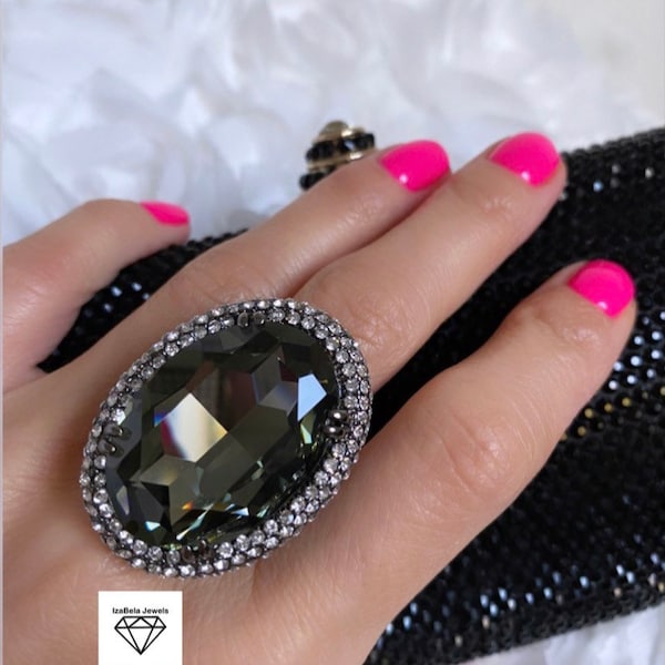 Oversized Ring - Etsy