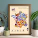 French Department Flags - Drapeaux Des Départements Français. Giclée ...