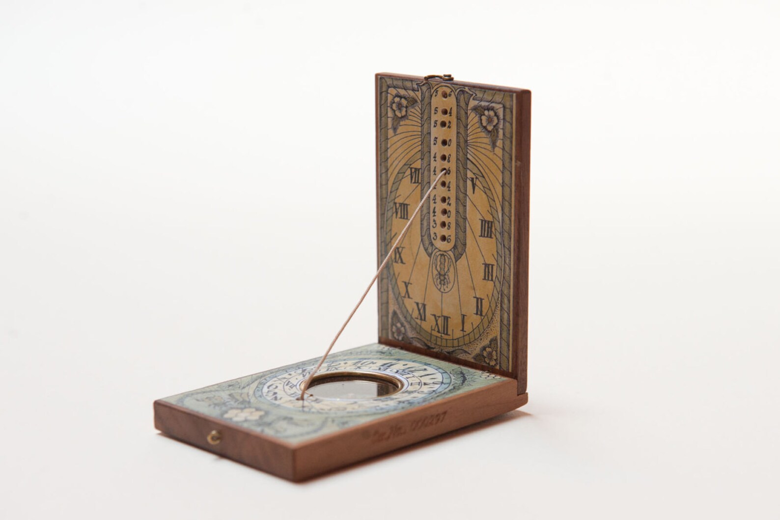 Handmade Sundial Compass Watch / Working Sundial / Replica of 16th ...