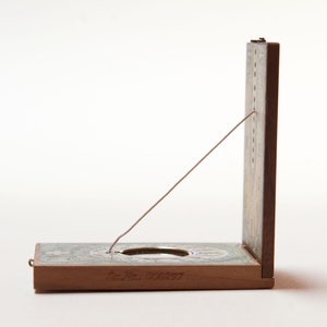 Handmade Sundial Compass Watch / Working Sundial / Replica of 16th ...