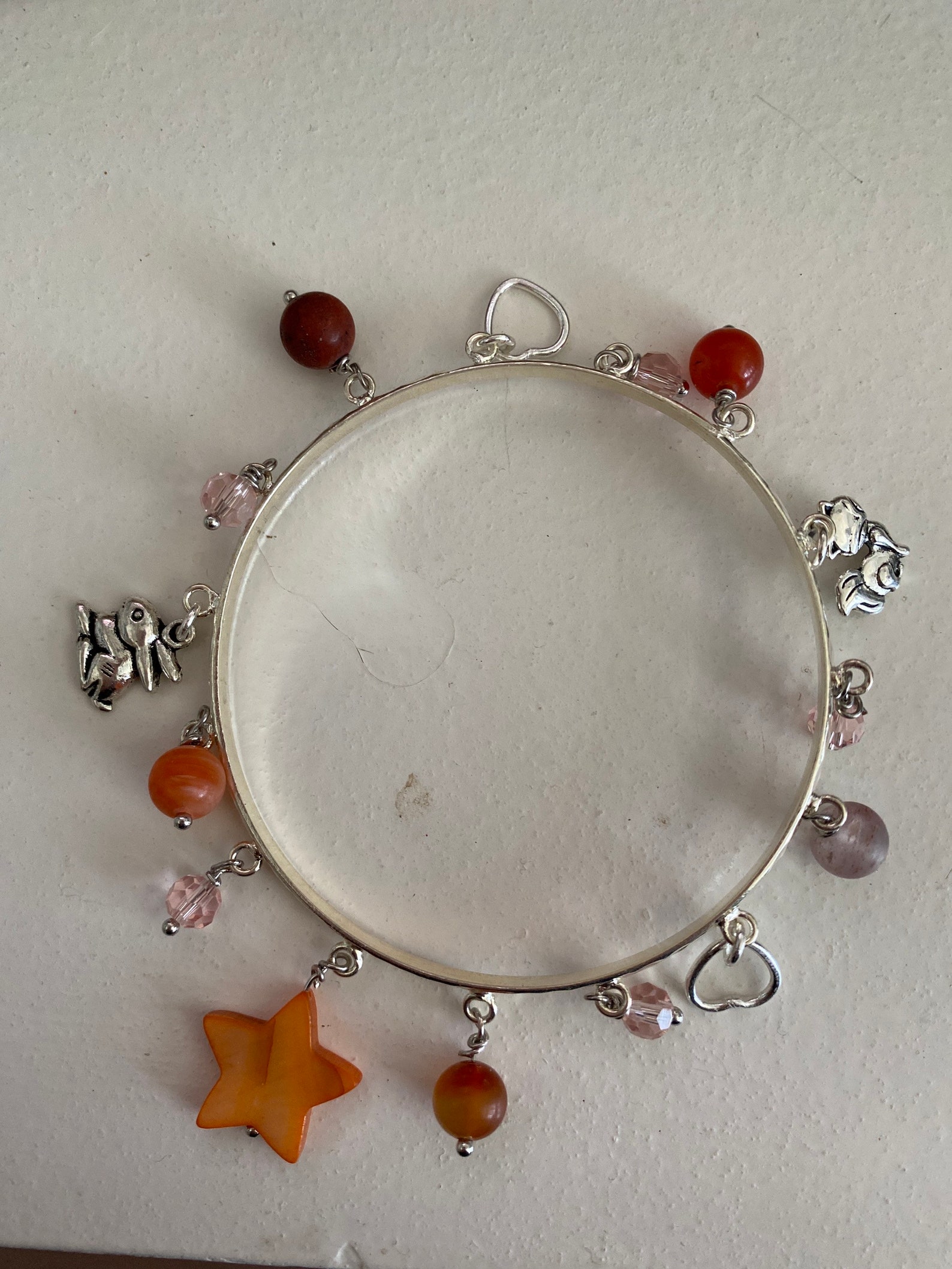Beautiful Stacker Charm Bangles in Different Colours. Free UK Delivery ...