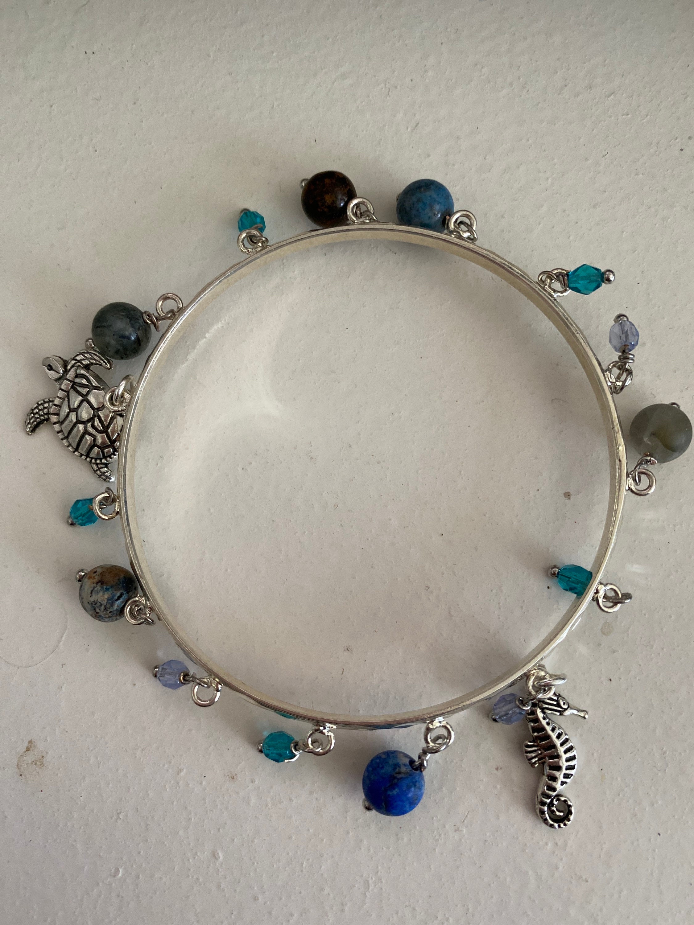 Beautiful Stacker Charm Bangles in Different Colours. Free UK Delivery ...