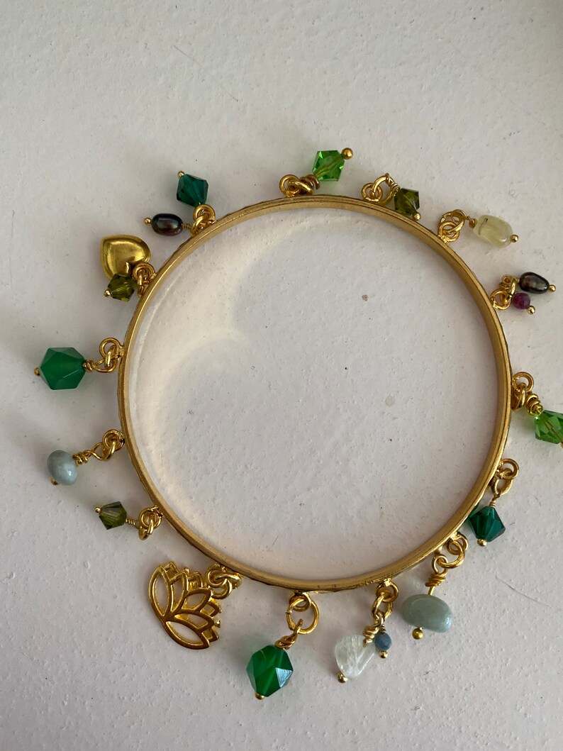 Beautiful Stacker Charm Bangles in Different Colours. Free UK Delivery ...