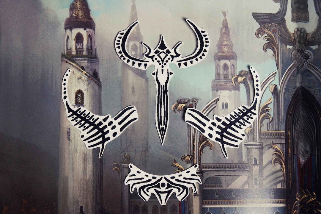 Dirthamen Vallaslin Dragon Age Cosplay pack 2 Temporary - Etsy