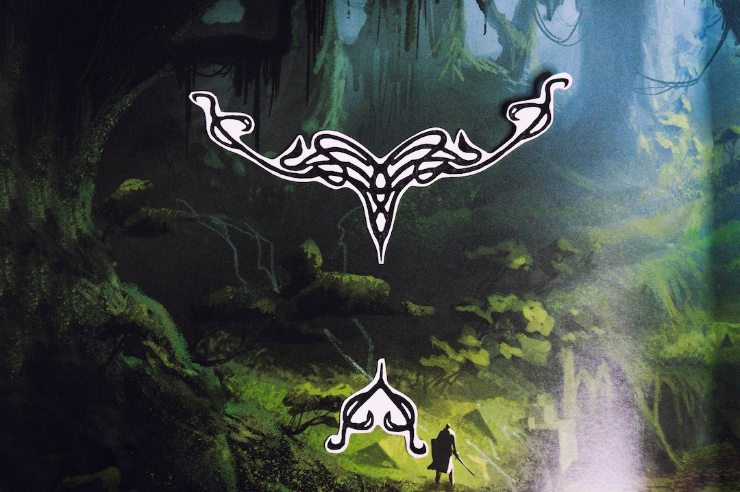 Ghilan'nain Vallaslin Dragon Age Cosplay pack 2 Temporary - Etsy