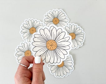 Daisy Sticker Sticker Bundle Sticker Shop Sticker Pack | Etsy