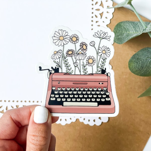 Typewriter Stickers - Etsy