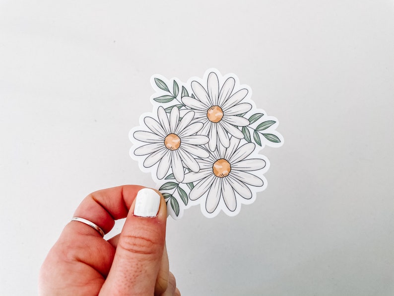Daisy Sticker Sticker Bundle Sticker Shop Sticker Pack - Etsy