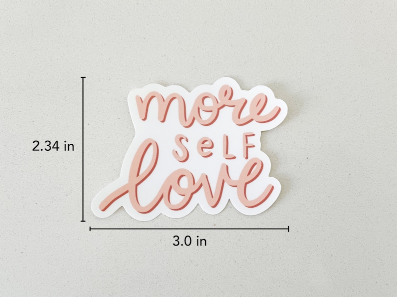 Self Love Stickers Quote Stickers More Self Love Sticker | Etsy