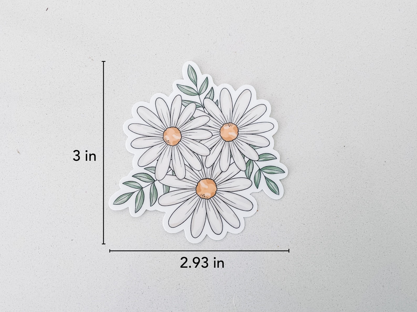 Daisy Sticker Sticker Bundle Sticker Shop Sticker Pack | Etsy