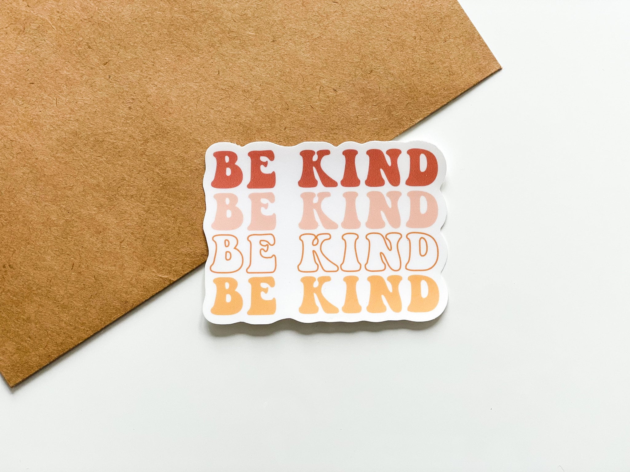 Kindness Stickers Be Kind Sticker Pink Stickers Die Cut | Etsy