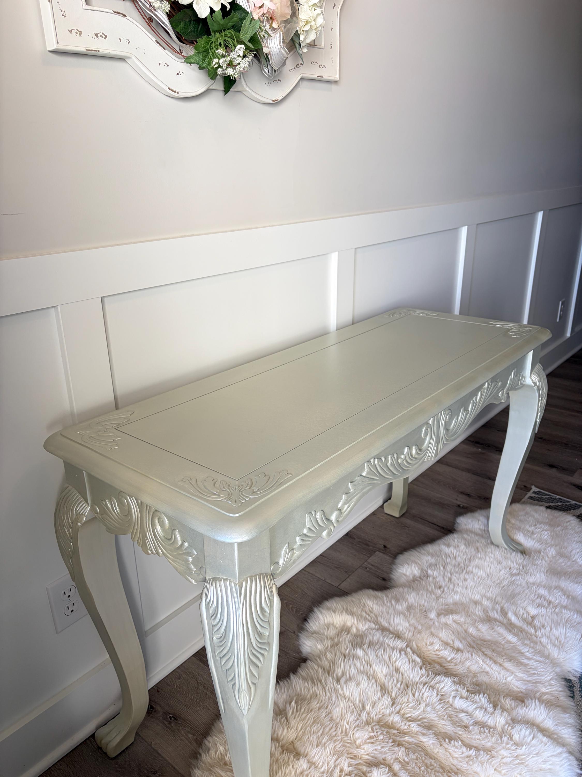 The Statement Entry Table, Reimagined French Provincial Console Table ...