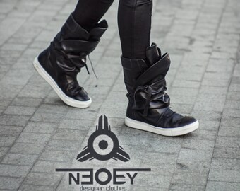 Cyberpunk boots | Etsy
