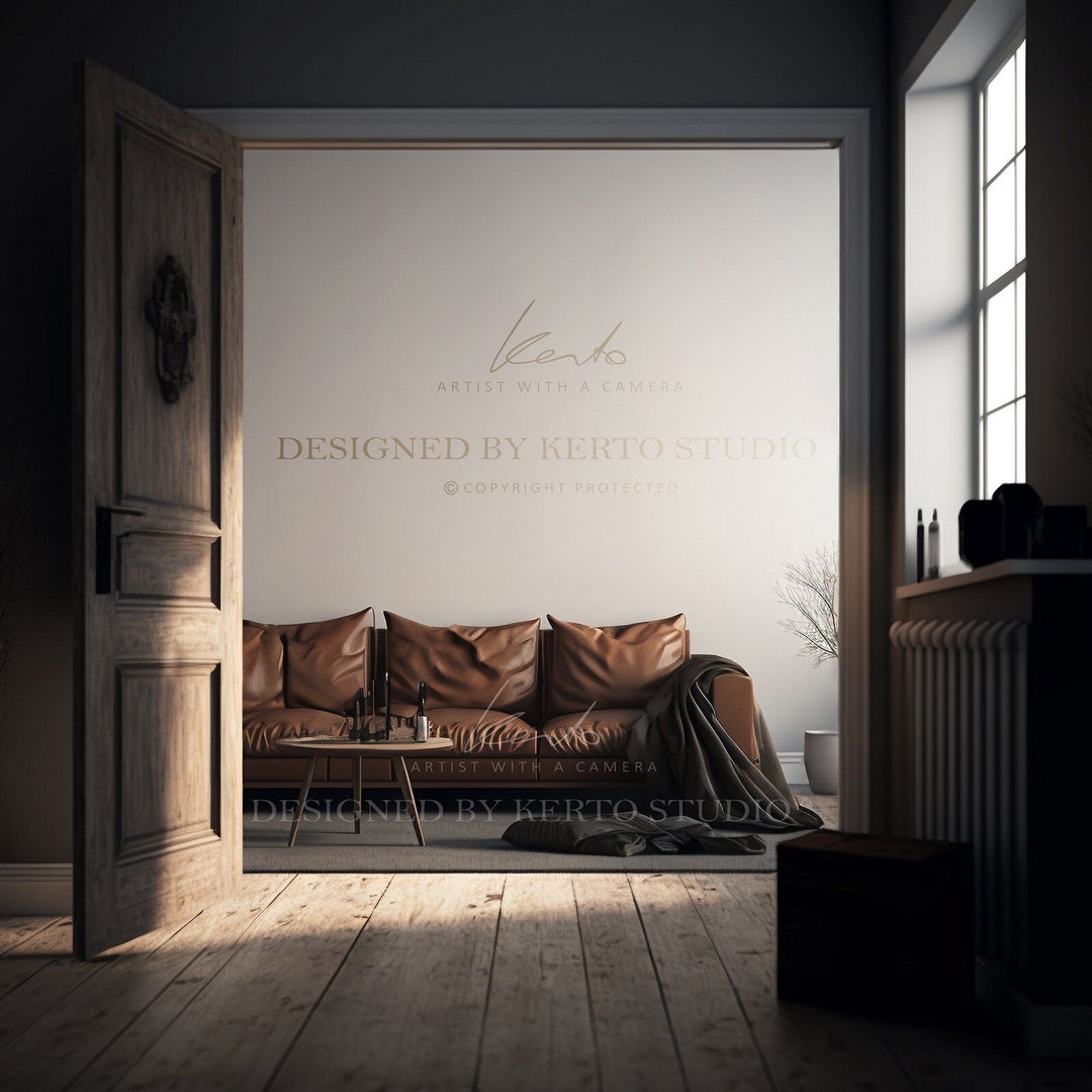 Interior Mockup, Living Room Mock-up, Modern Cosy Room Mock-up, Empty ...