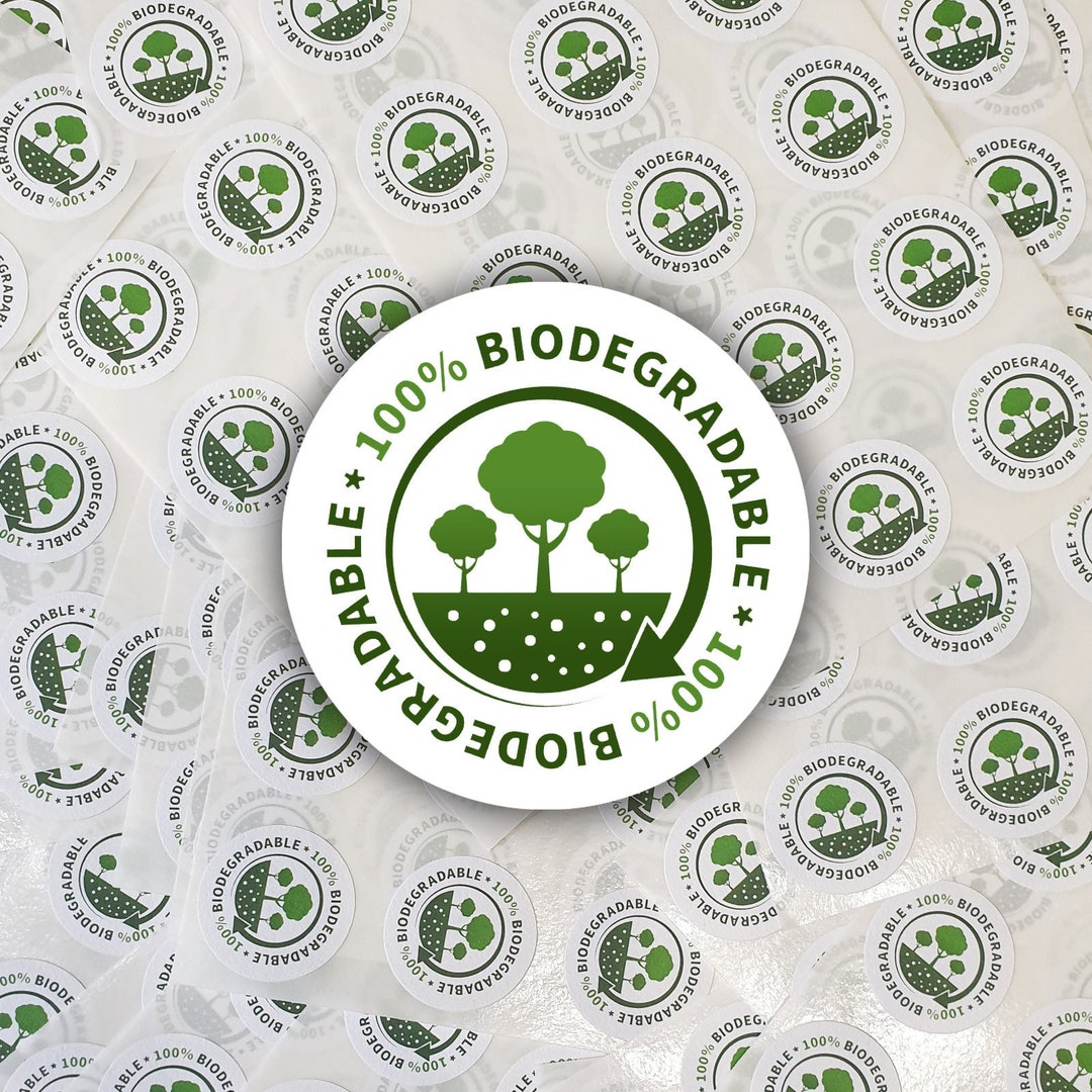 32 Mm Biodegradable Sticker Recycling Keep Britain Tidy Circular ...