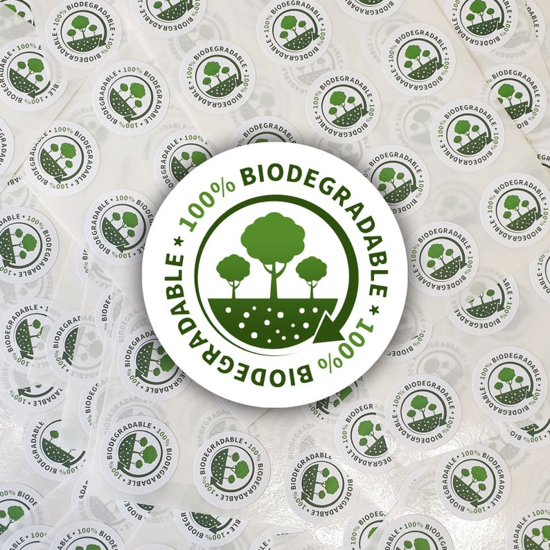 32 Mm Biodegradable Sticker Recycling Keep Britain Tidy Circular ...
