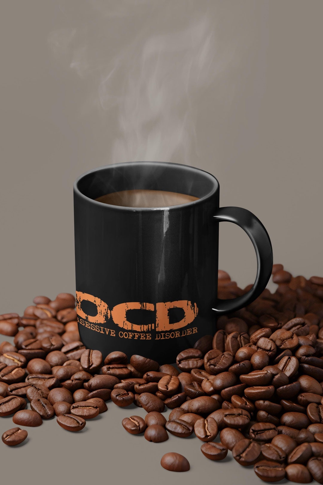 Obsessive Coffee Disorder, Wall Art, Coaster, Office Poster, Lifestyle ...