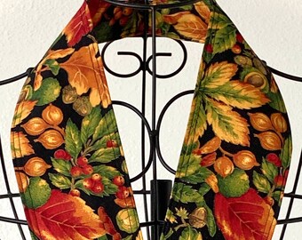 Fall Leaves Scarf - Etsy