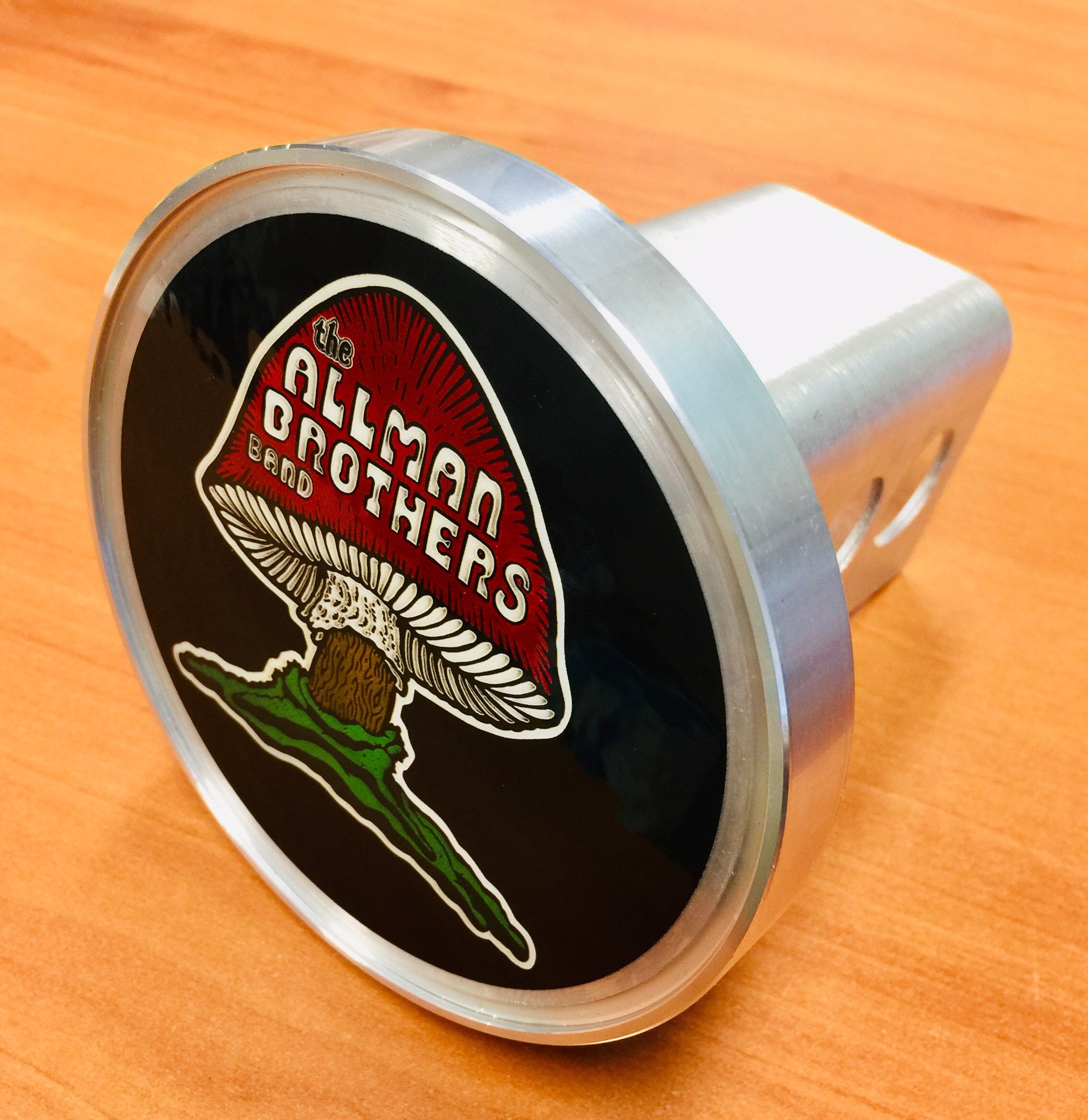 Custom Made Allman Brothers Band Hitch Cover - Black Background - Etsy