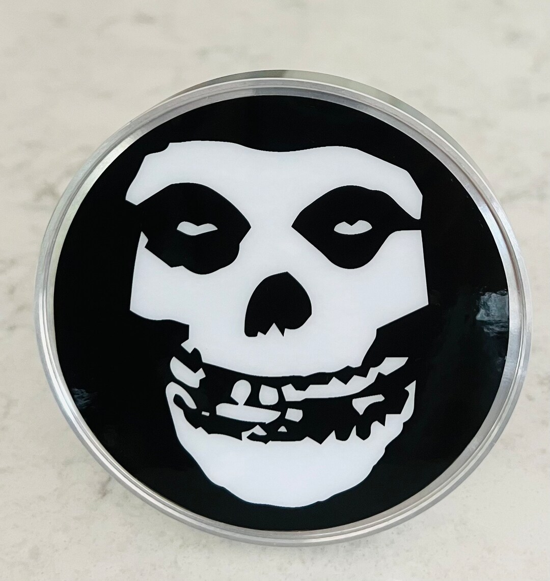 Custom Misfits Hitch Cover - Silver Aluminum - Etsy