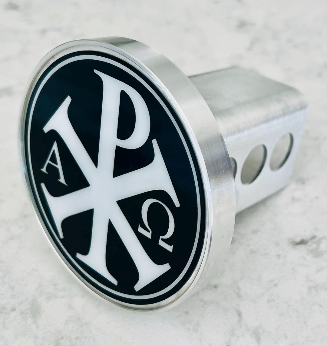 Christian Chi Rho Alpha Omega Symbol - Custom Hitch Cover - Etsy