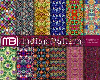 Indian patterns | Etsy