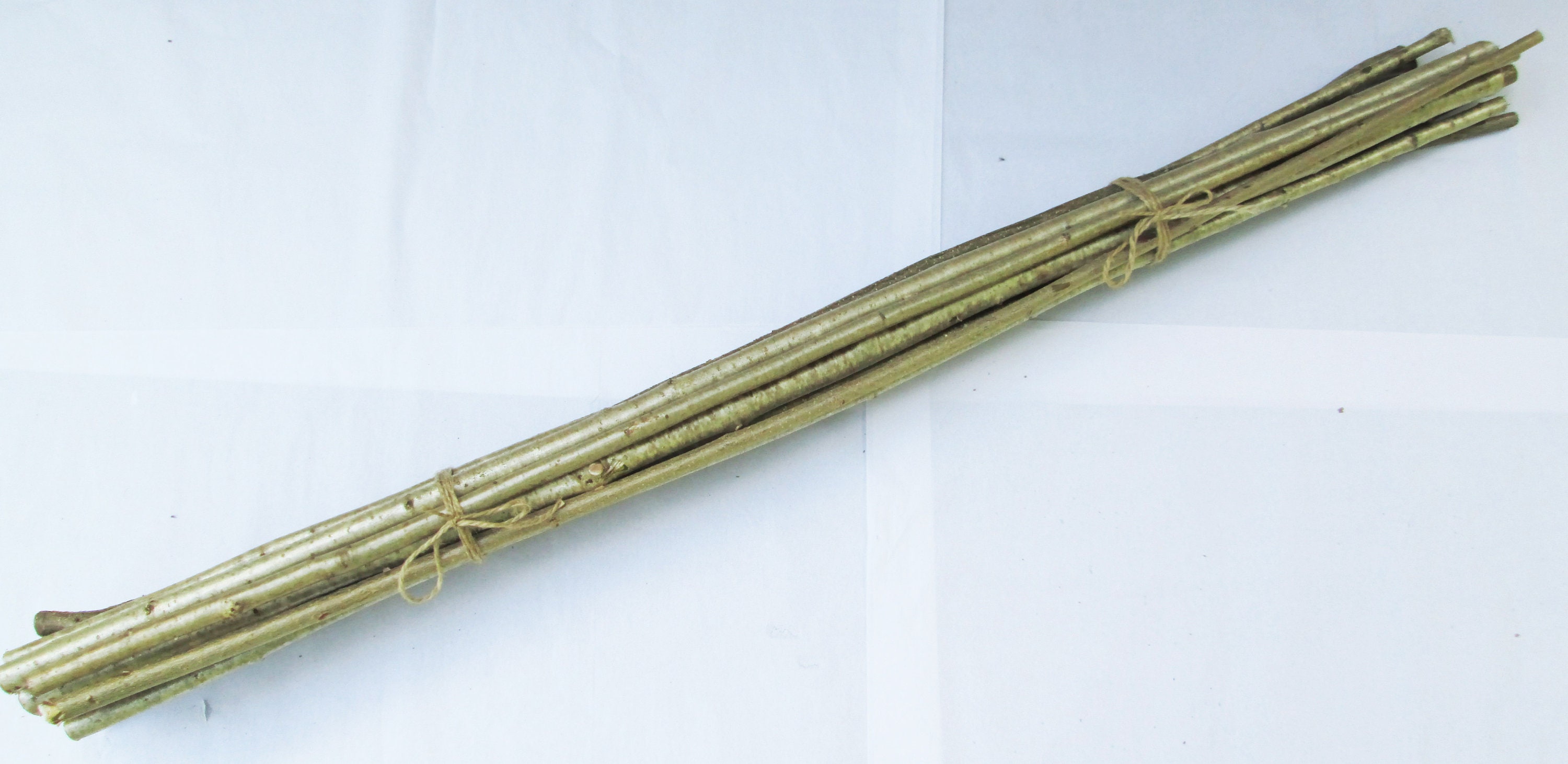 10 X 90cm Long Straight Natural Hazel Wood Branches Sticks | Etsy UK