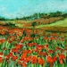 Poppy Fields Print Image 10x14 and Includes 16x20 White Mat - Etsy