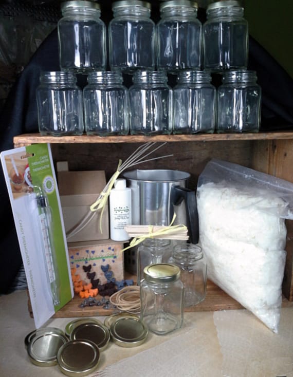 Plus soy Wax Candle Making Kit professional Quality for Candle Cocoon Etsy