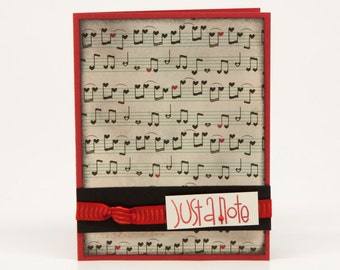 Choir thank you card | Etsy