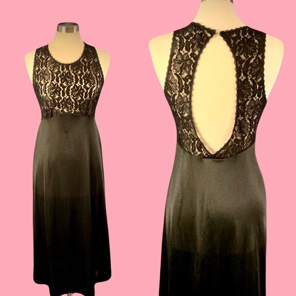 Open Back Nightgown - Etsy